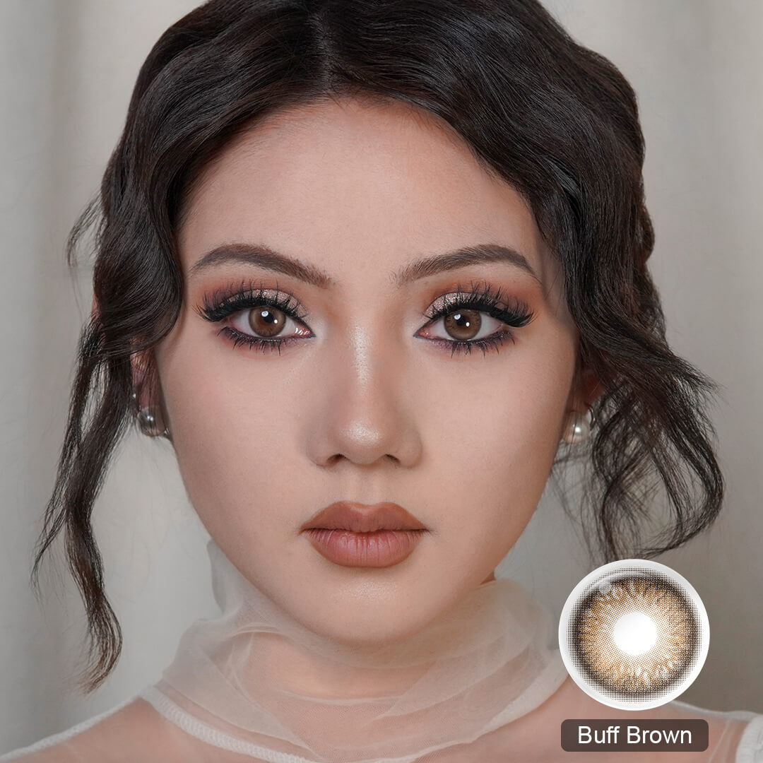 Buff Brown Colored Contacts – FreshGo