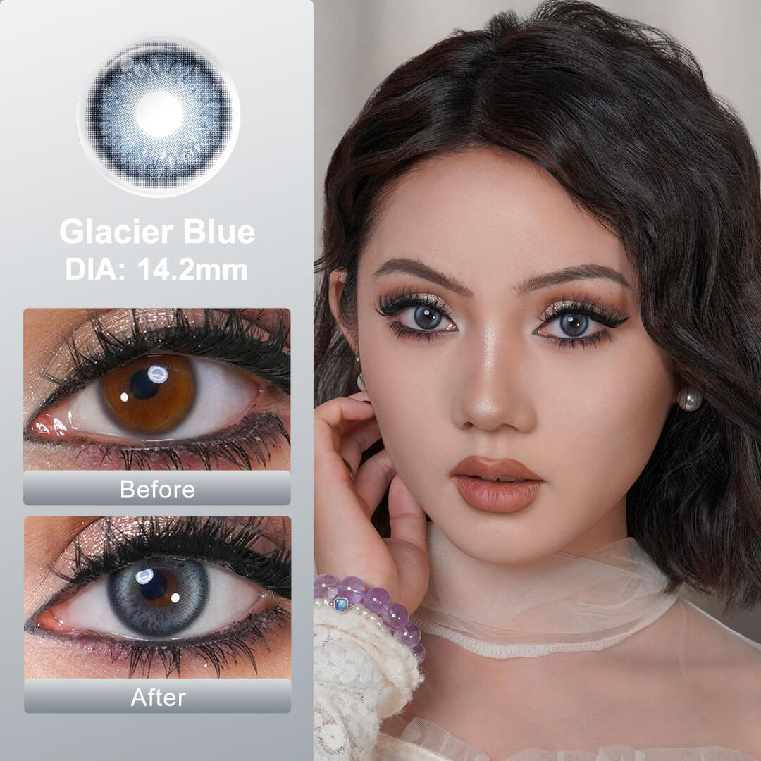 Glacier Blue Colored Contacts – FreshGo