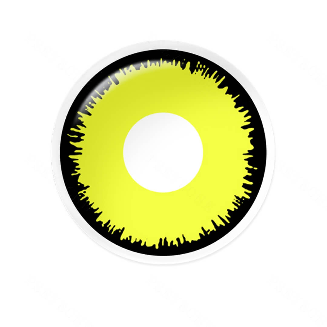 Zenitsu Eyes Bright Yellow Contacts – FreshGo