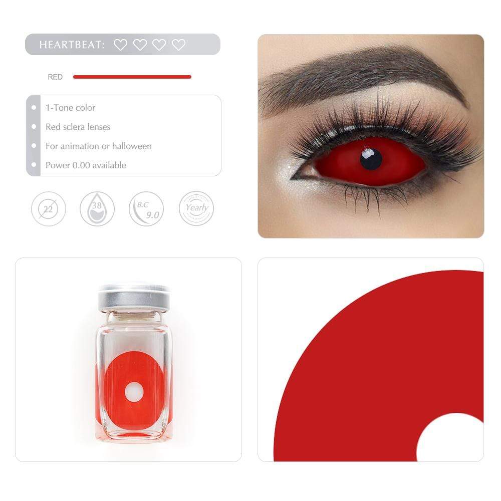 Red Sclera Halloween Lenses – FreshGo