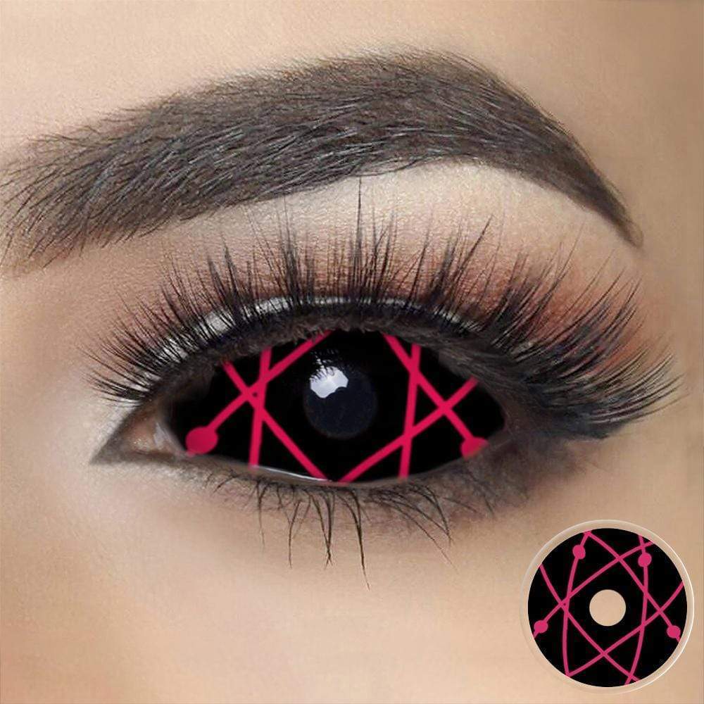 Red Star Trails Sclera Halloween Lenses – FreshGo